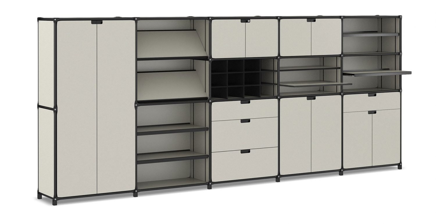 Furniture assembly system – System 180 – Modulare Einrichtung aus Berlin