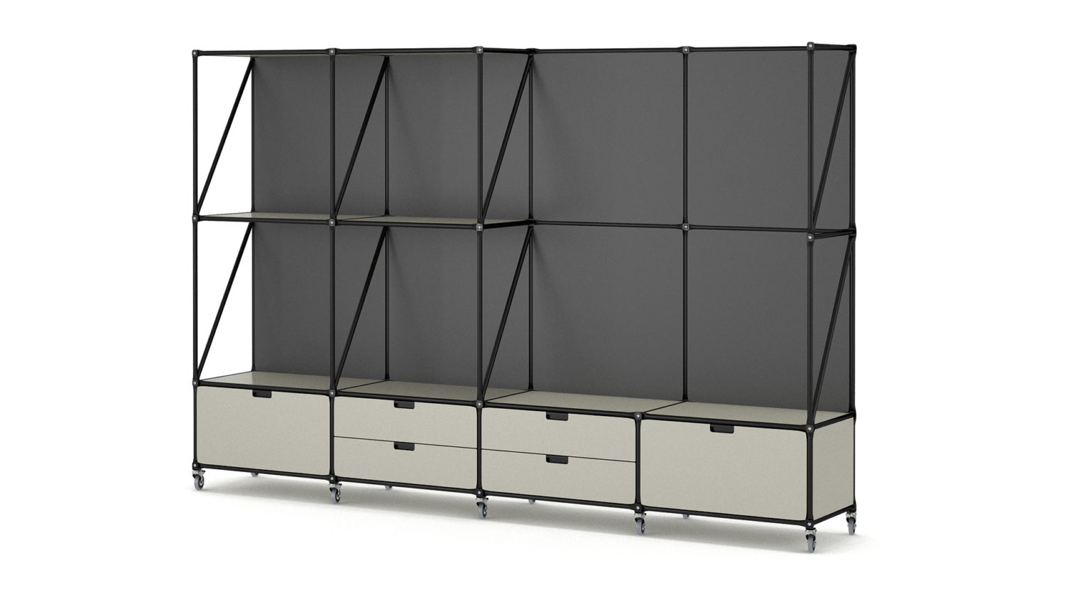 Furniture assembly system – System 180 – Modulare Einrichtung aus Berlin
