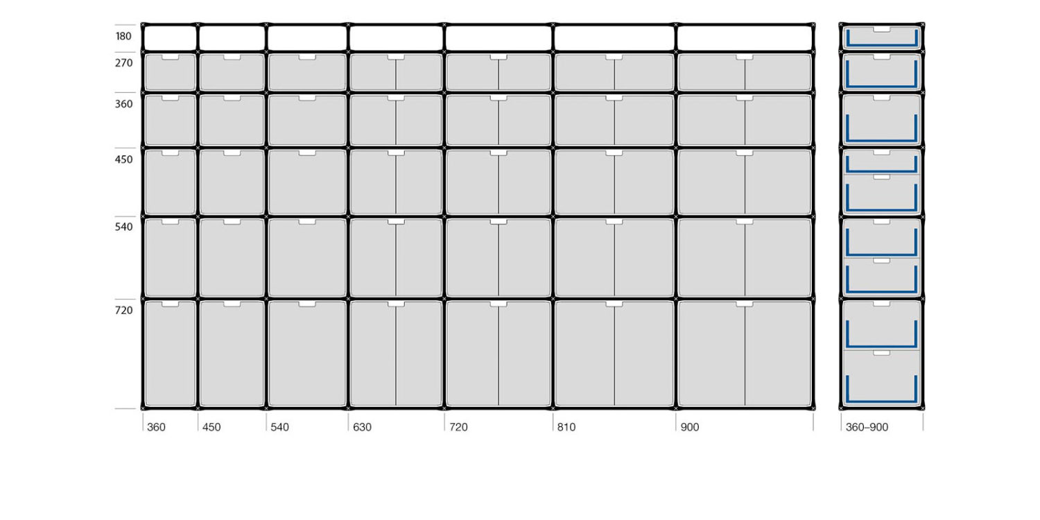 System 180: Our furniture assembly system - individual & functional
