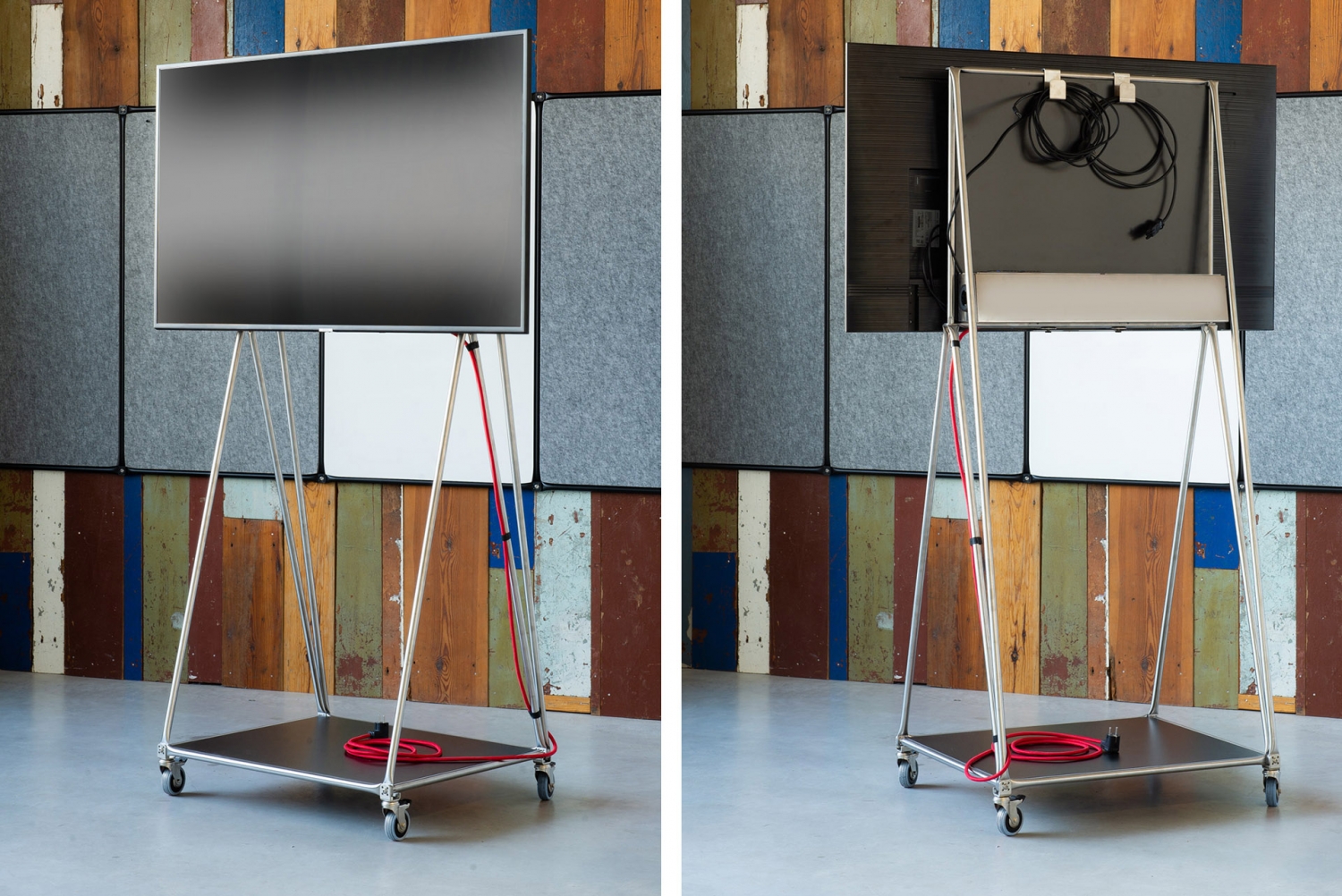 Screen on wheels | System 180 – Modulare Einrichtung aus Berlin