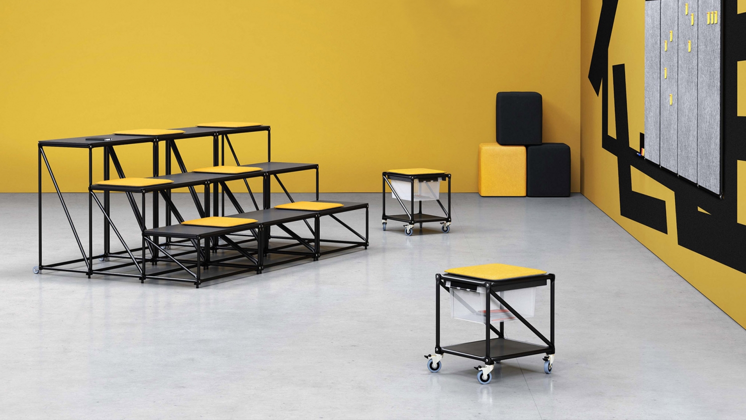 Sitting Container SitRack | System 180 – Modulare Einrichtung aus Berlin