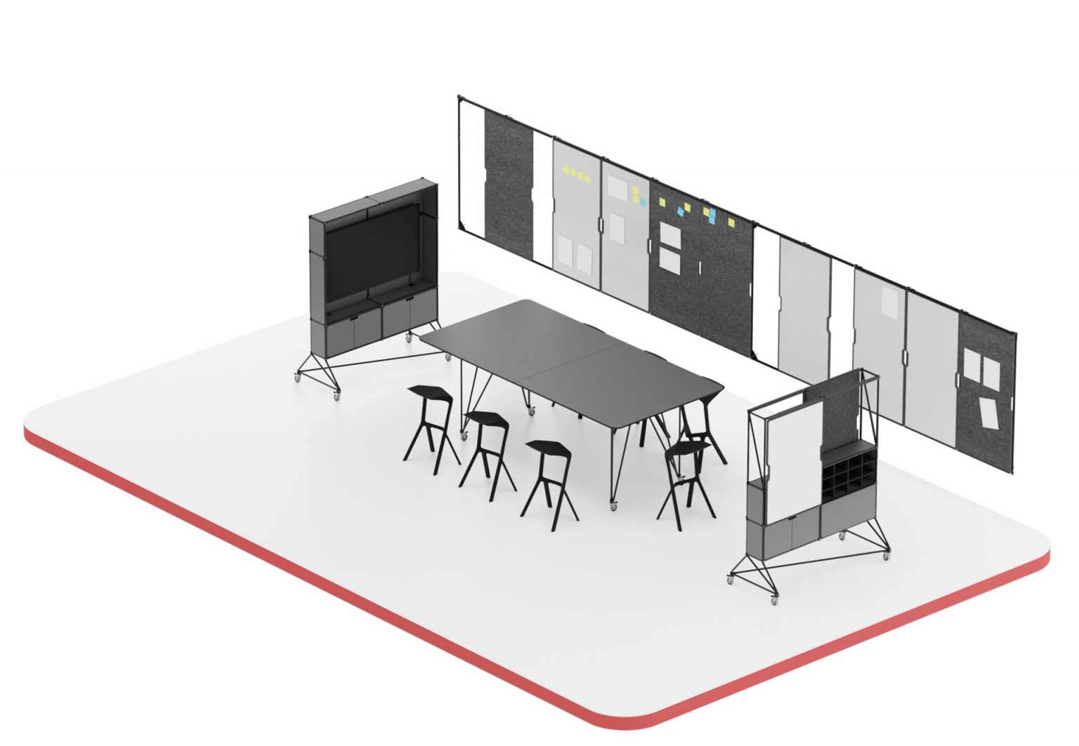 PartiLine - the dynamic room system by System 180